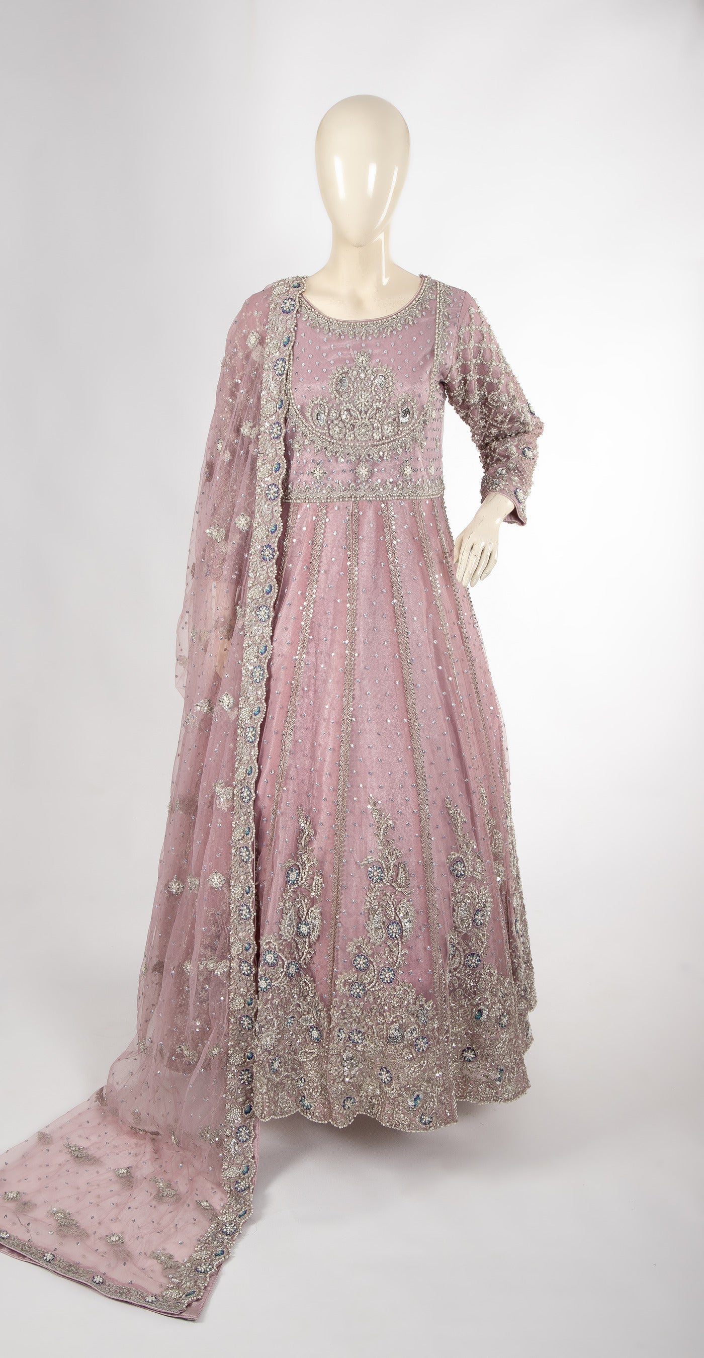 Zenia Maxi (Baby Pink) – Resham Bridal