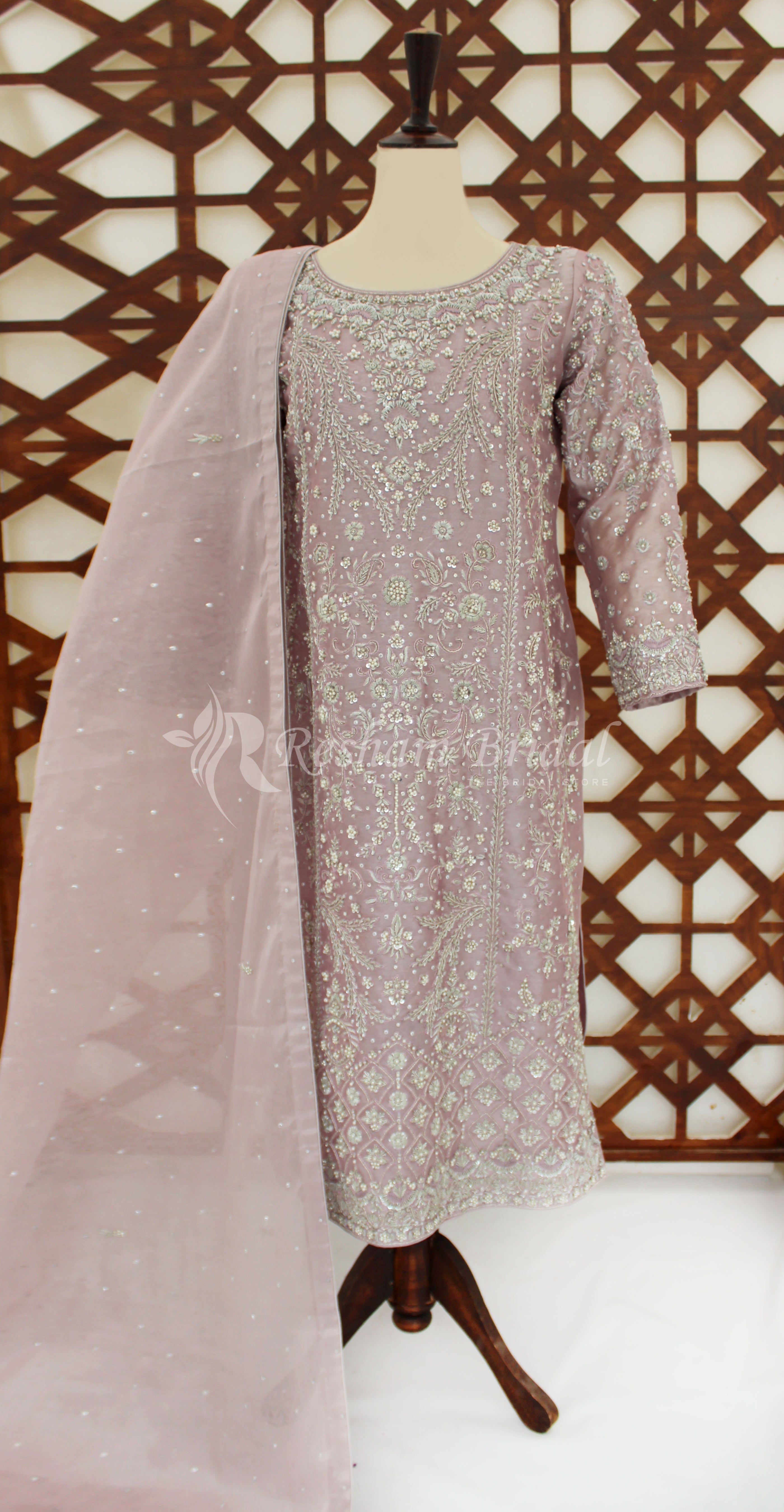 Tess straight shirt – Resham Bridal